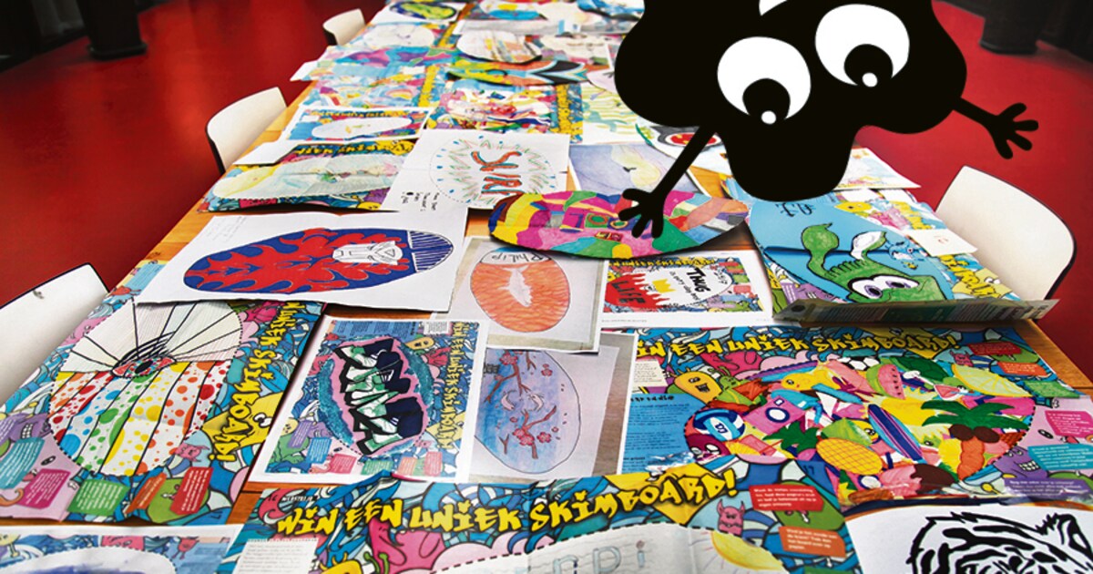 Winnaars van de skimboard-ontwerpwedstrijd