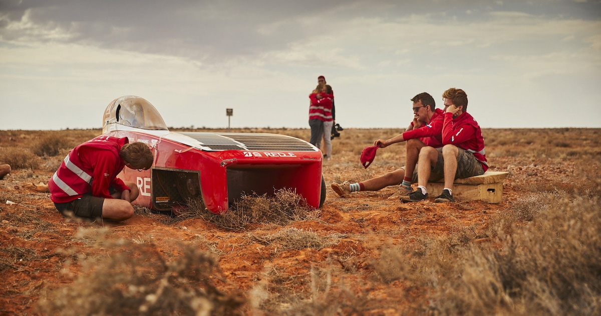 Pech en geluk in zonneautorace