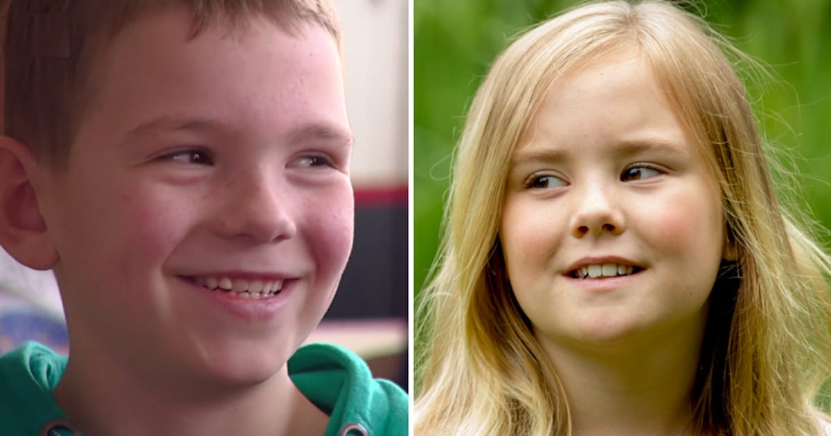 René (9) schrijft liefdesbrief naar prinses Ariane (en krijgt antwoord)