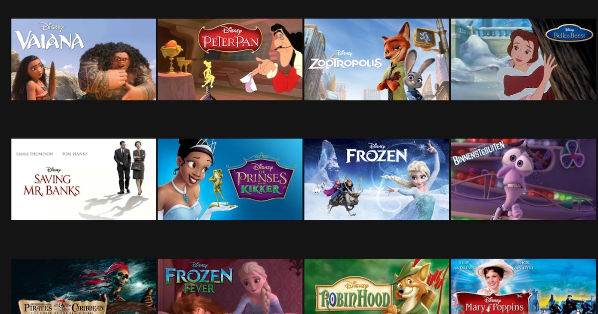 Nooit meer Frozen op Netflix