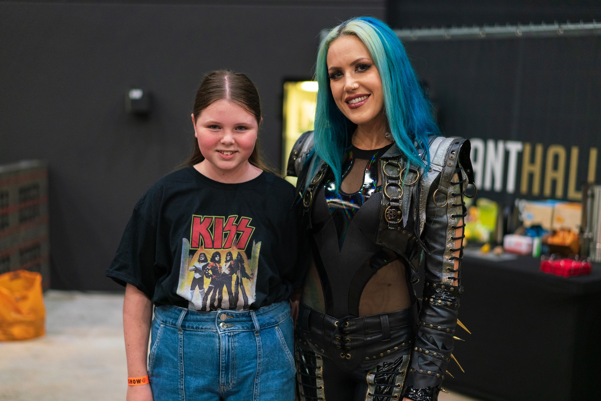 Grunter Nova (11) ontmoette haar idool