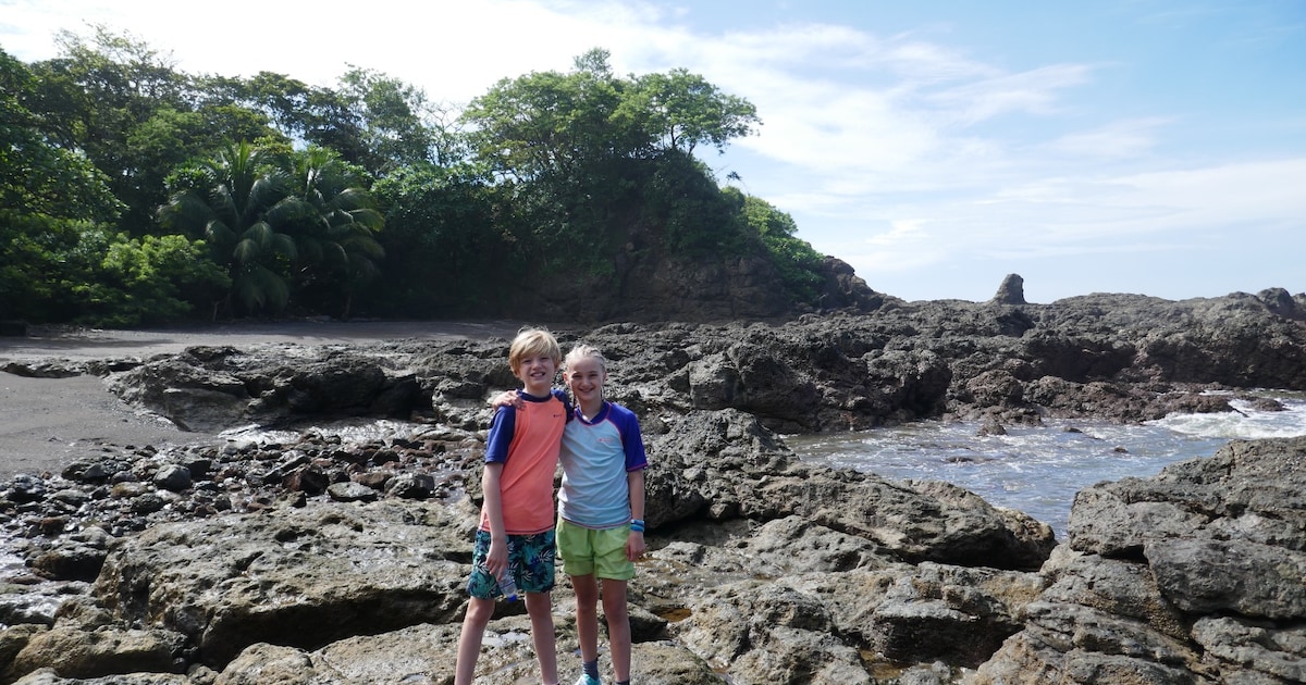 Finn (11) en Bo (9) gingen naar Costa Rica