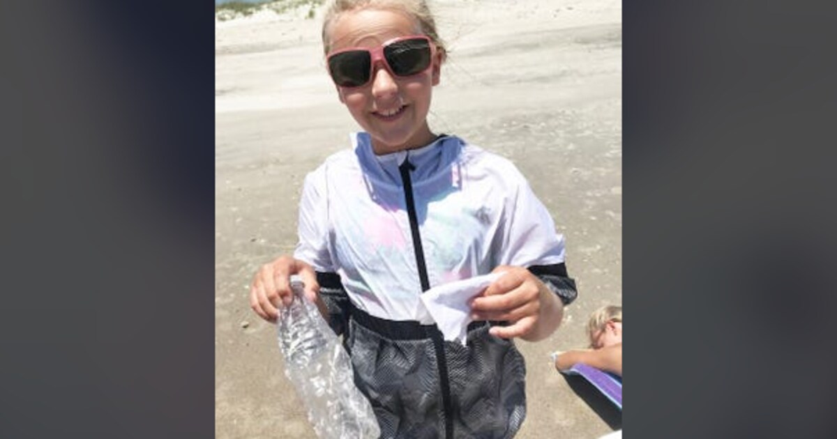 Flessenpost brengt Sofia en Sarah Beth (11) bij elkaar