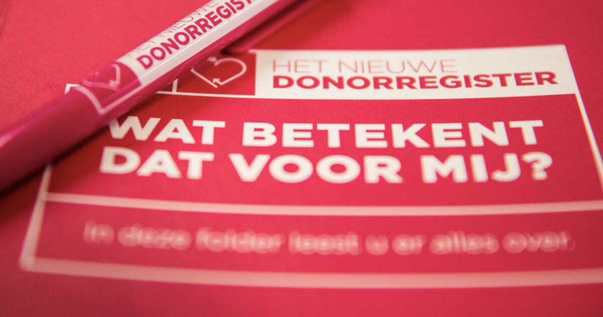 Nieuwe wet: automatisch orgaandonor