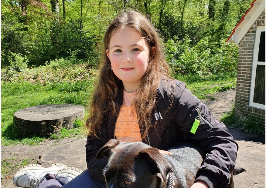 Fenna (10): ‘Ik stotter als ik snel iets wil zeggen’