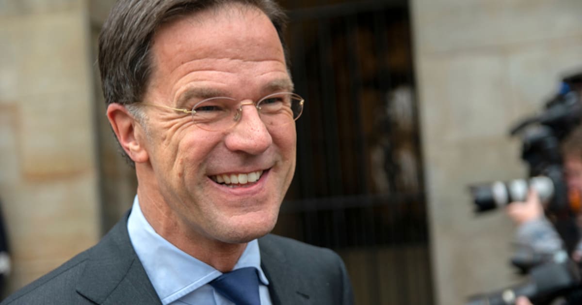 Mark Rutte: 'Ik krijg de slappe lach van Lucky TV'