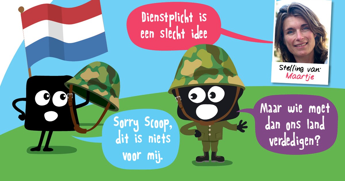Stelling: Dienstplicht is een slecht idee