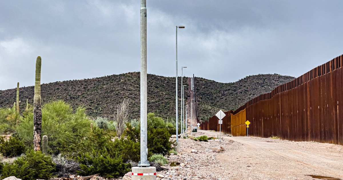 Muur tussen de VS en Mexico wordt uitgebreid