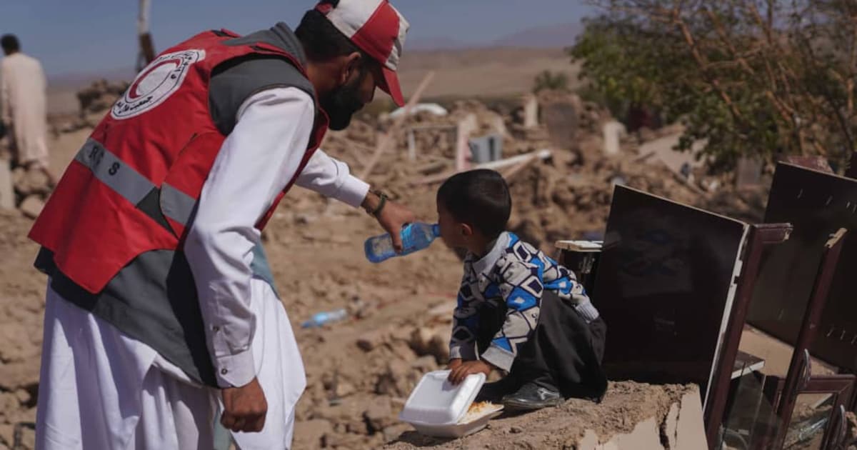Hulp voor mensen in Afghanistan