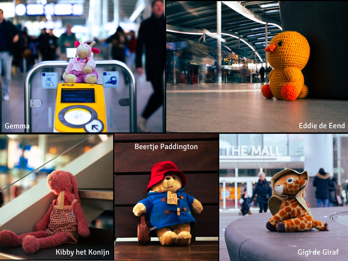 Een sjoelbak, sleutels en honderd knuffels: dit lieten we allemaal in ...