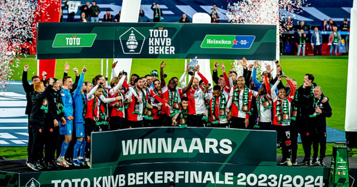 Feyenoord wint de KNVB-beker 2024