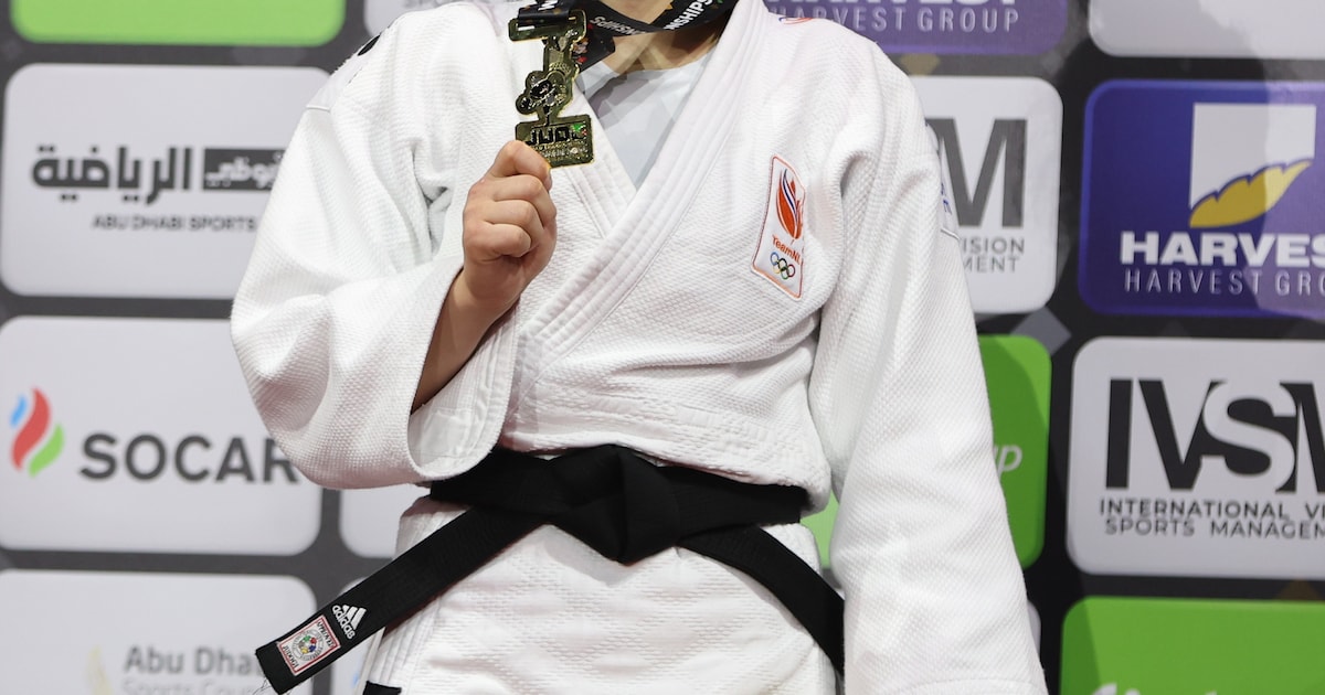 Judoka Joanne van Lieshout is wereldkampioen