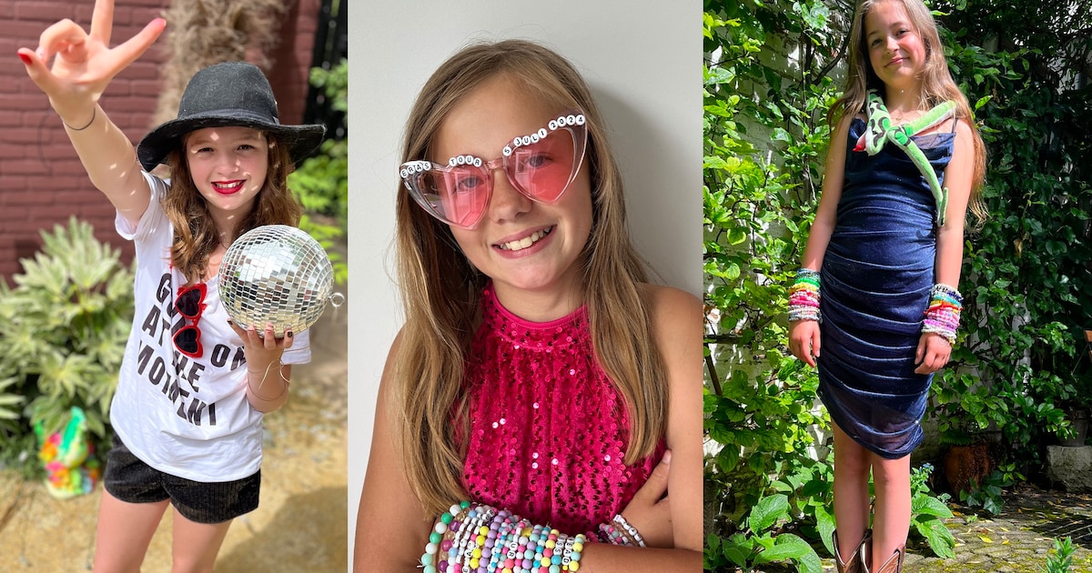 Sarah (12), Lize (10) en Isabelle (11) gaan naar Taylor Swift