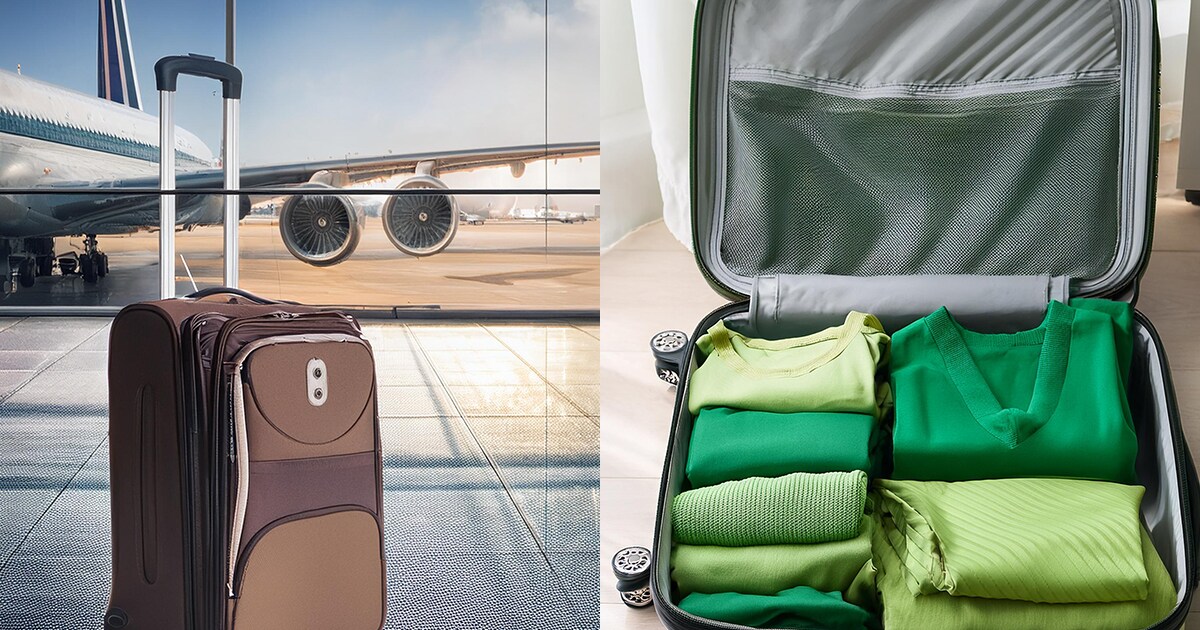 Zomers dilemma: je koffer kwijt of alleen maar groene dingen inpakken ...