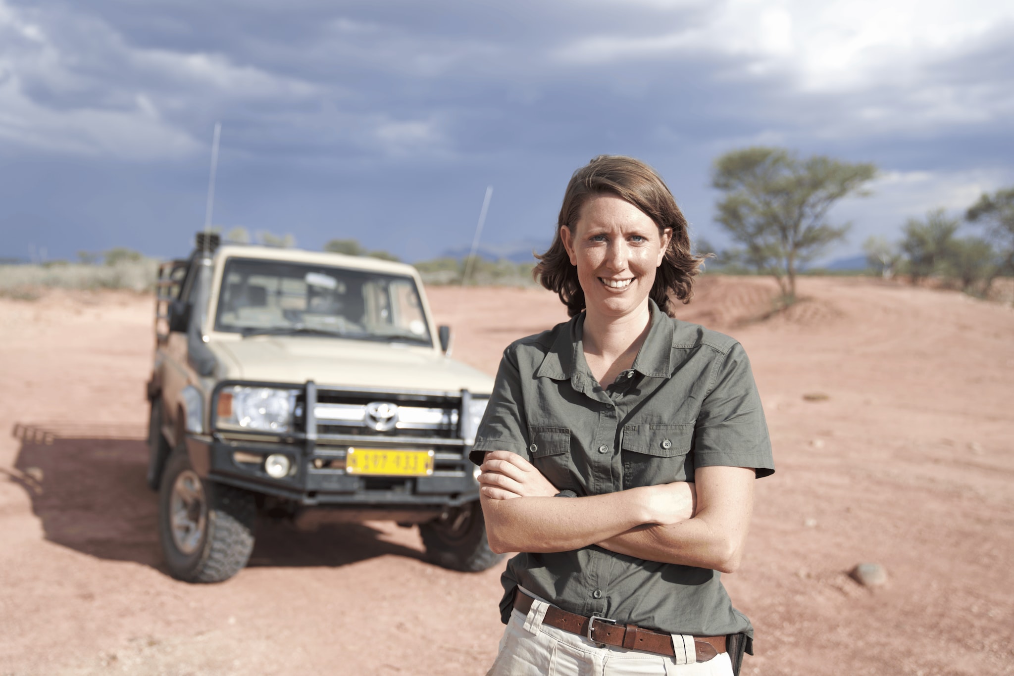 Dierenarts Maaike is dokter voor dieren in het wild