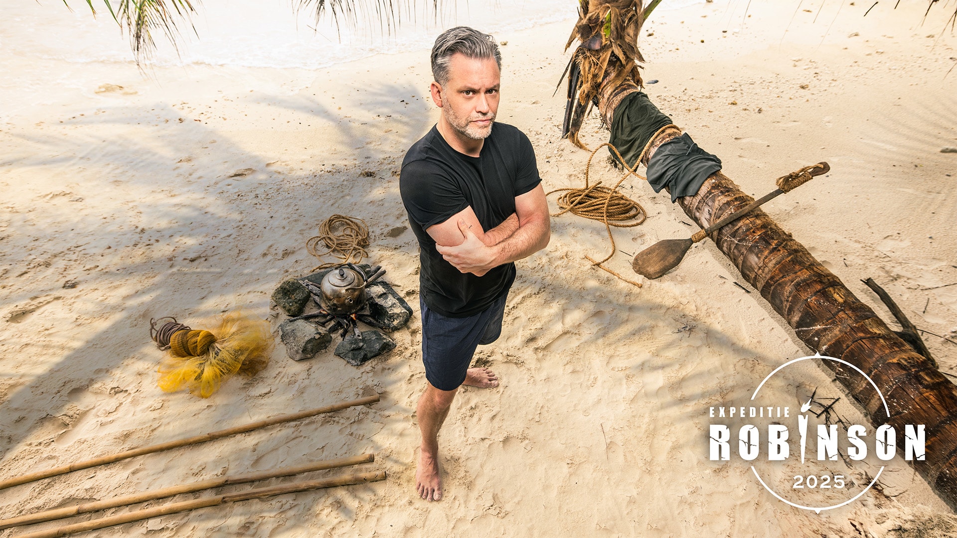 Kinderboekenschrijver Kevin Hassing: ‘Expeditie Robinson was al twintig jaar mijn droom’ - Kidsweek