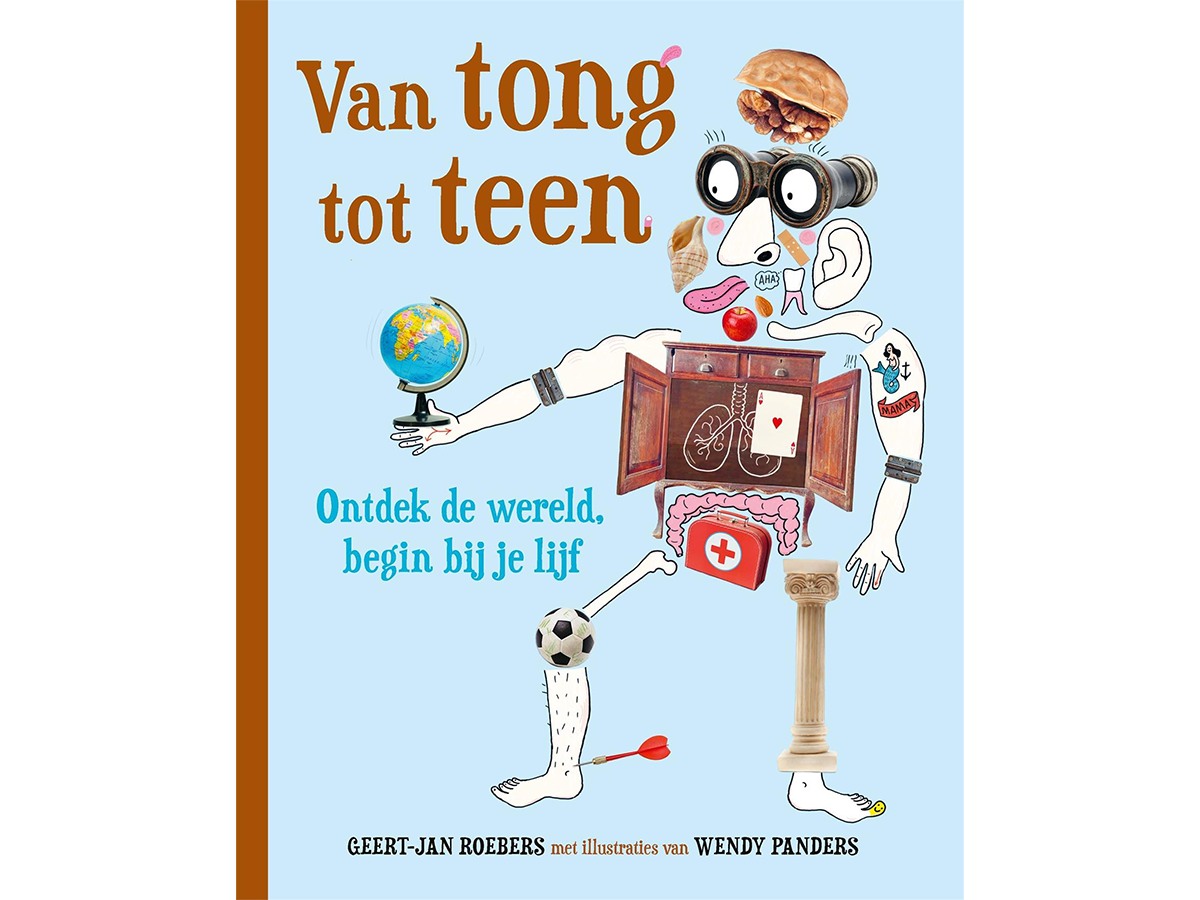 Boekrecensie Van tong tot teen: Een leerzame reis door het lichaam met grappige tekeningen ...