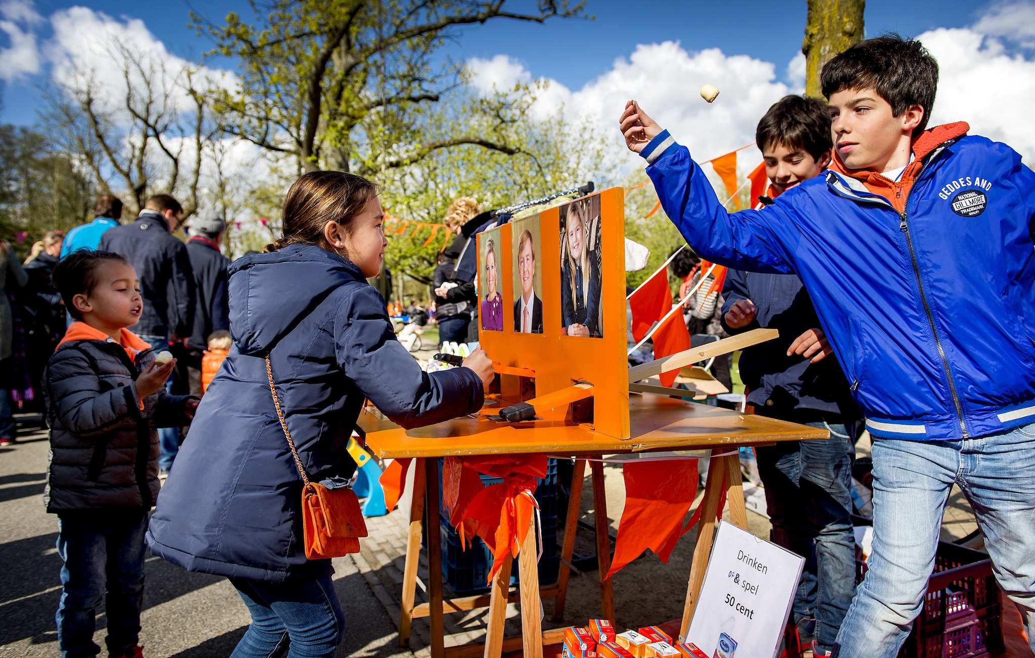 Word de spelletjeskoning(in) van de vrijmarkt op Koningsdag - Kidsweek