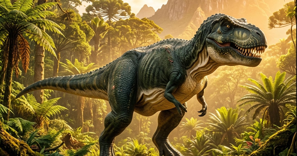 Waarom had de T.rex kleine voorpoten? - Kidsweek