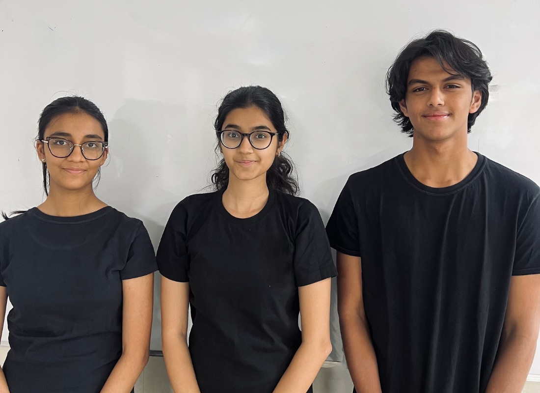 Vivaan, Ariana en Avyana (alledrie 16) winnen belangrijke prijs voor ...